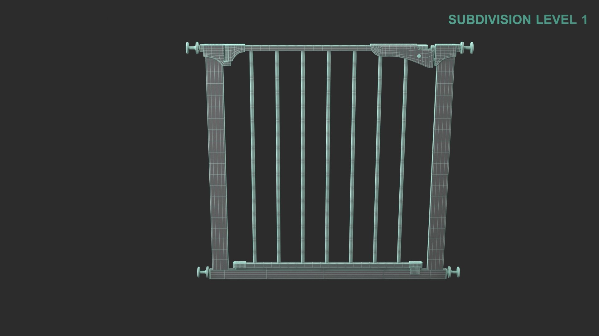 3D Safety Gate - TurboSquid 1903371