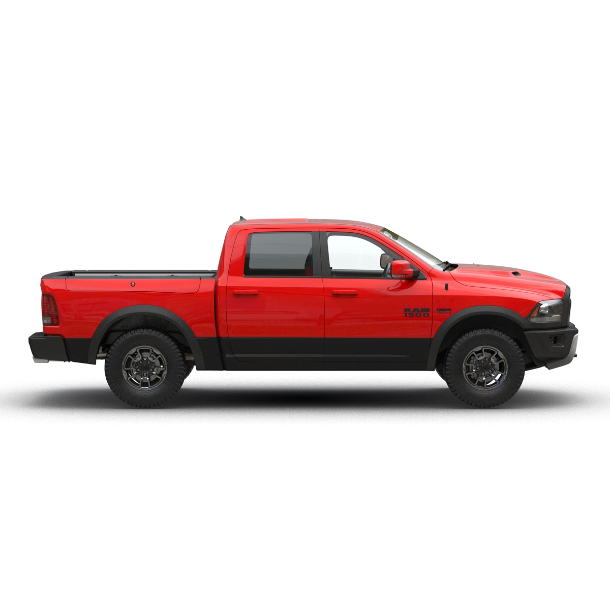 dodge ram rebel 2016 3d model