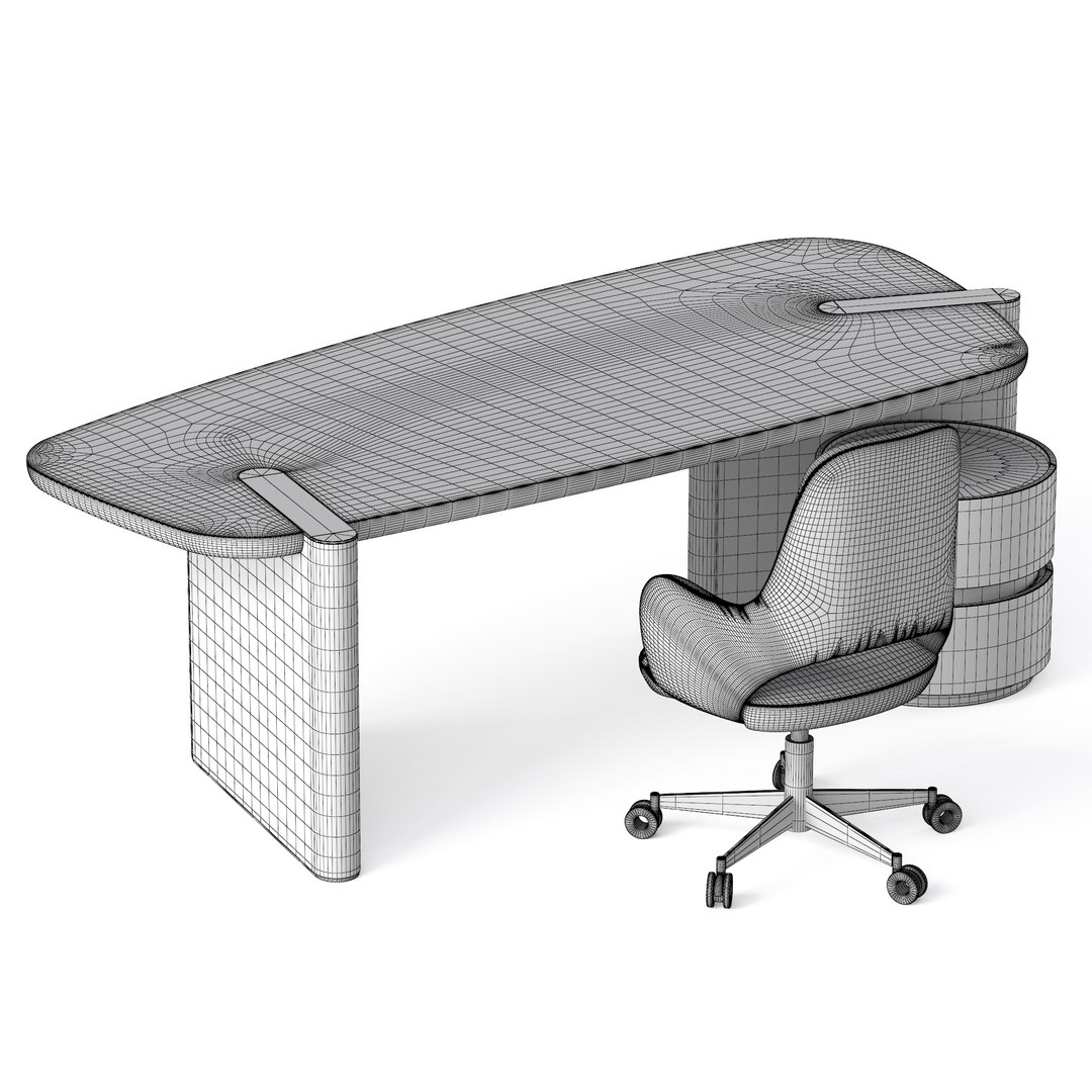 Bonaldo Flatiron Table 3D Model - TurboSquid 2236098