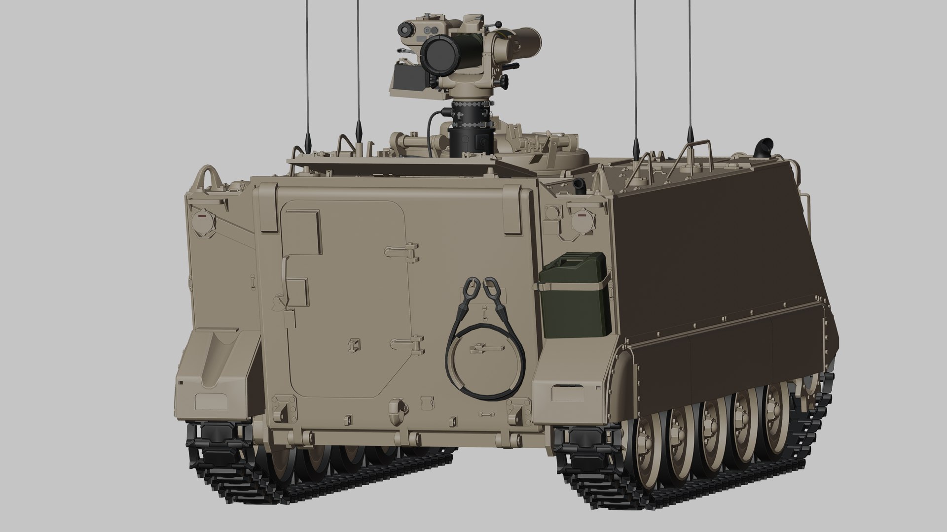 3D M113 American Armored Personnel Carrier TOW - TurboSquid 2332247