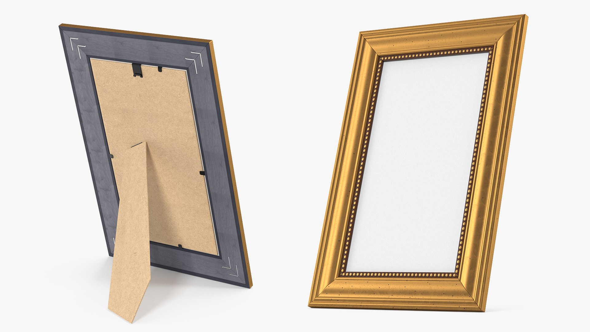 Gold Photo Frame Model - TurboSquid 1614945