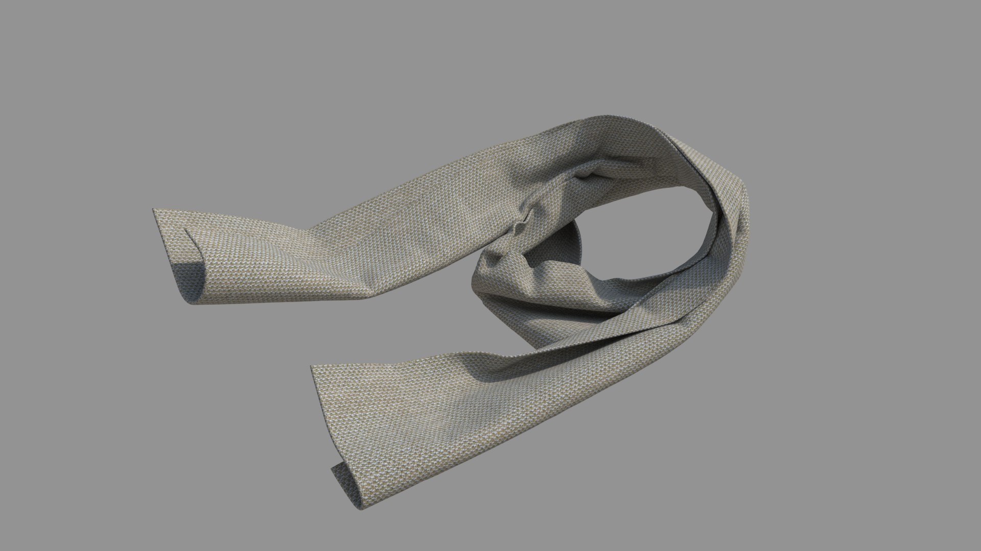 3D Fashion Scarf model - TurboSquid 1974276