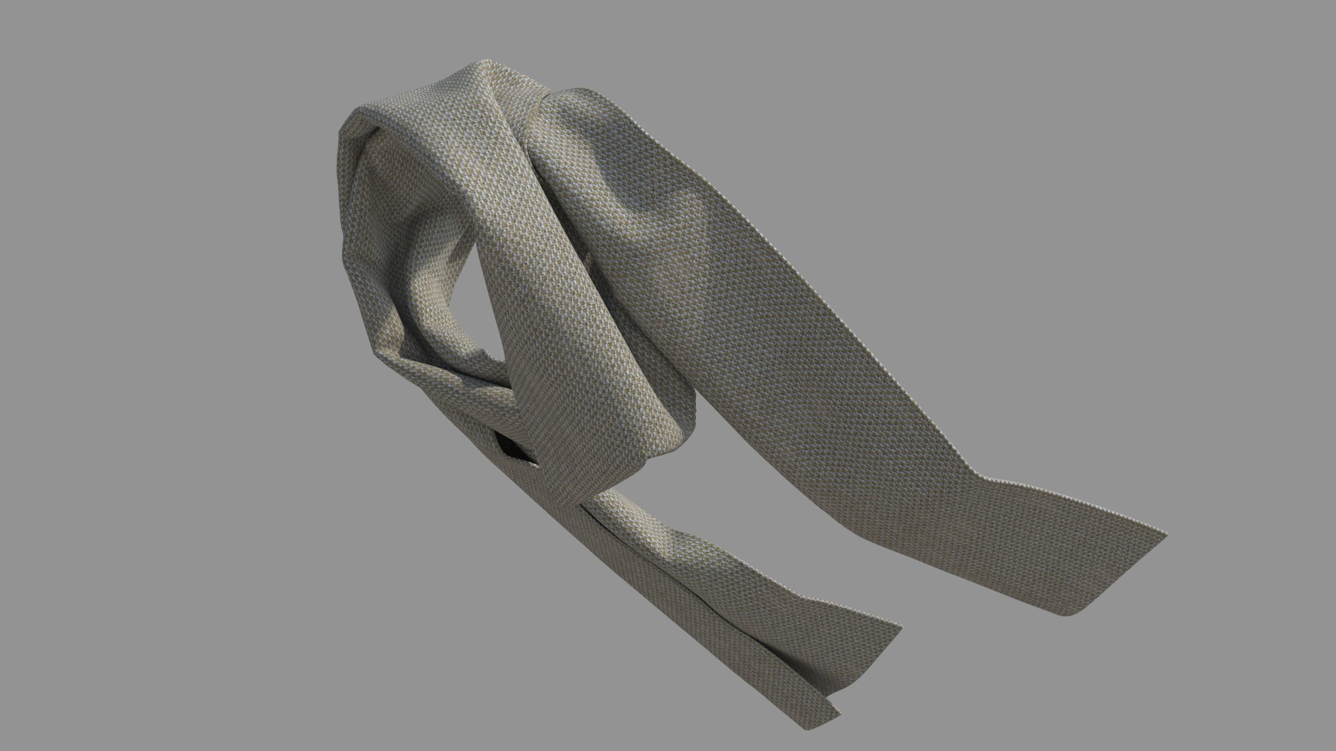 3D Fashion Scarf model - TurboSquid 1974276