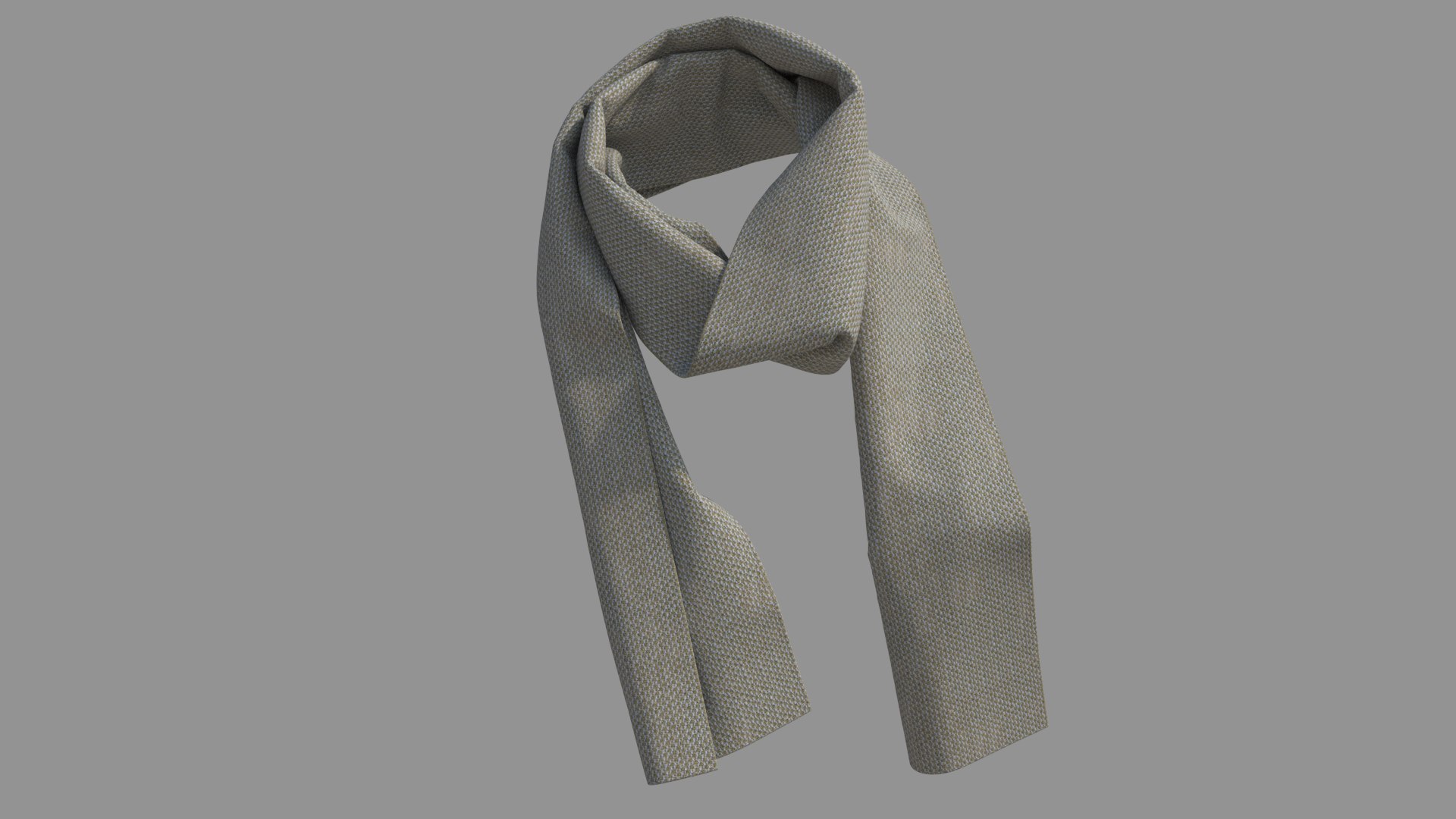 3D Fashion Scarf model - TurboSquid 1974276
