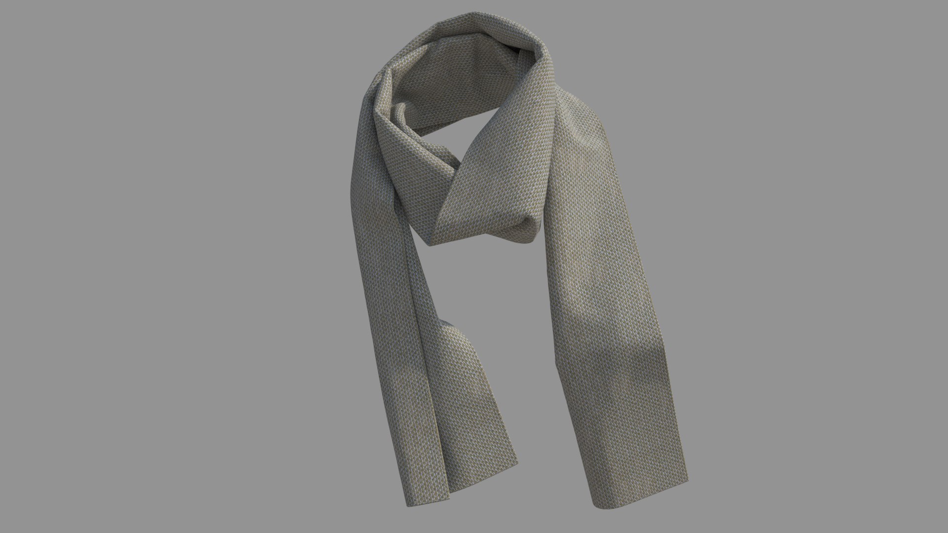 3D Fashion Scarf model - TurboSquid 1974276