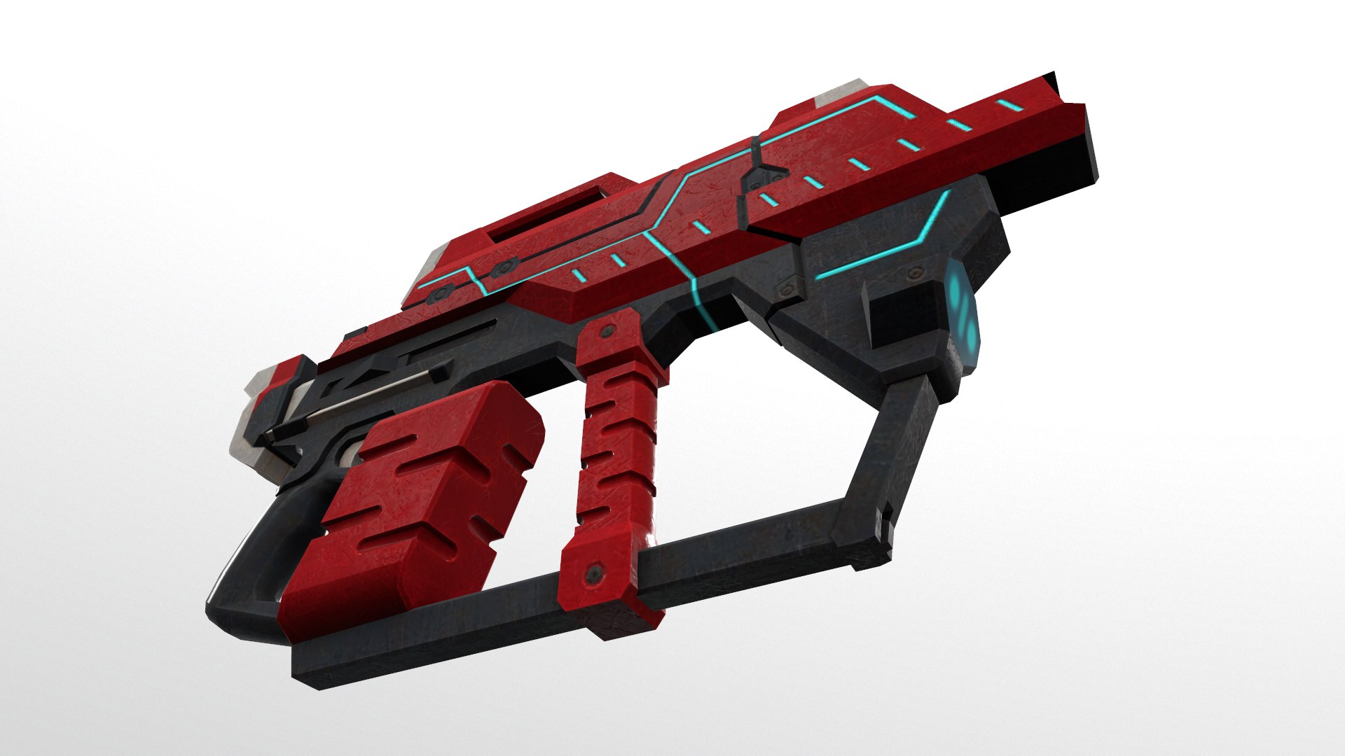 3D Machine Gun Level 3 - TurboSquid 2186834