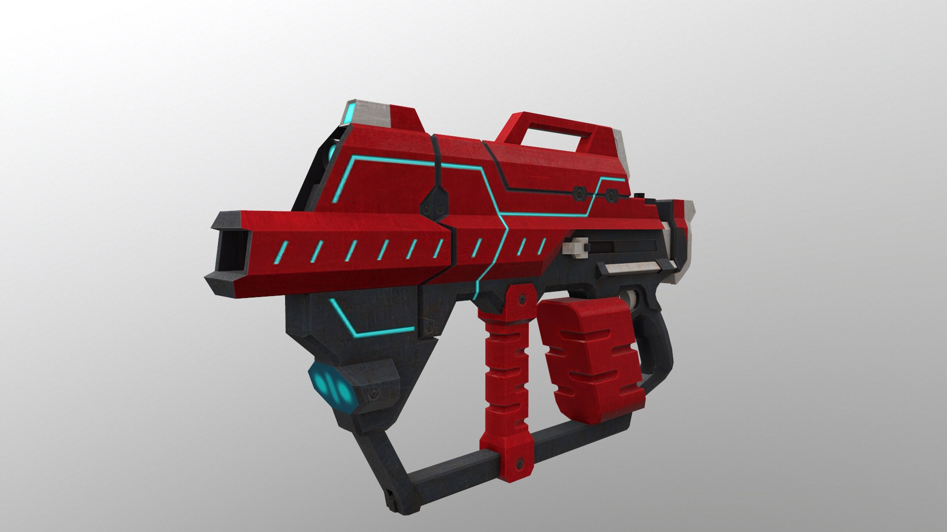 3D Machine Gun Level 3 - TurboSquid 2186834