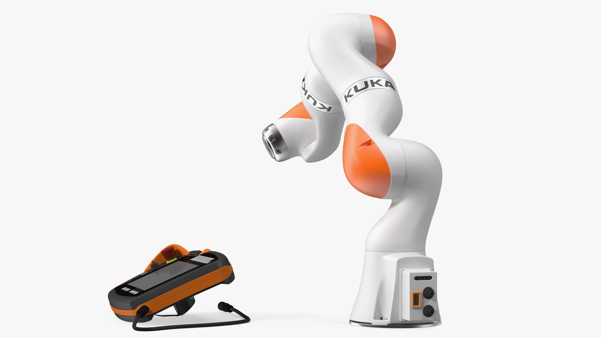 KUKA LBR IIWA High Performance Robotic Arm Rigged model - TurboSquid ...
