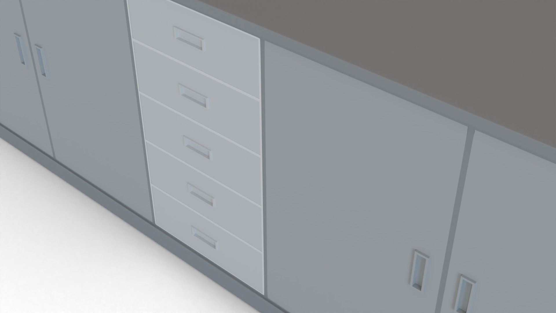 3D Model Medium Cupboard - TurboSquid 2306764