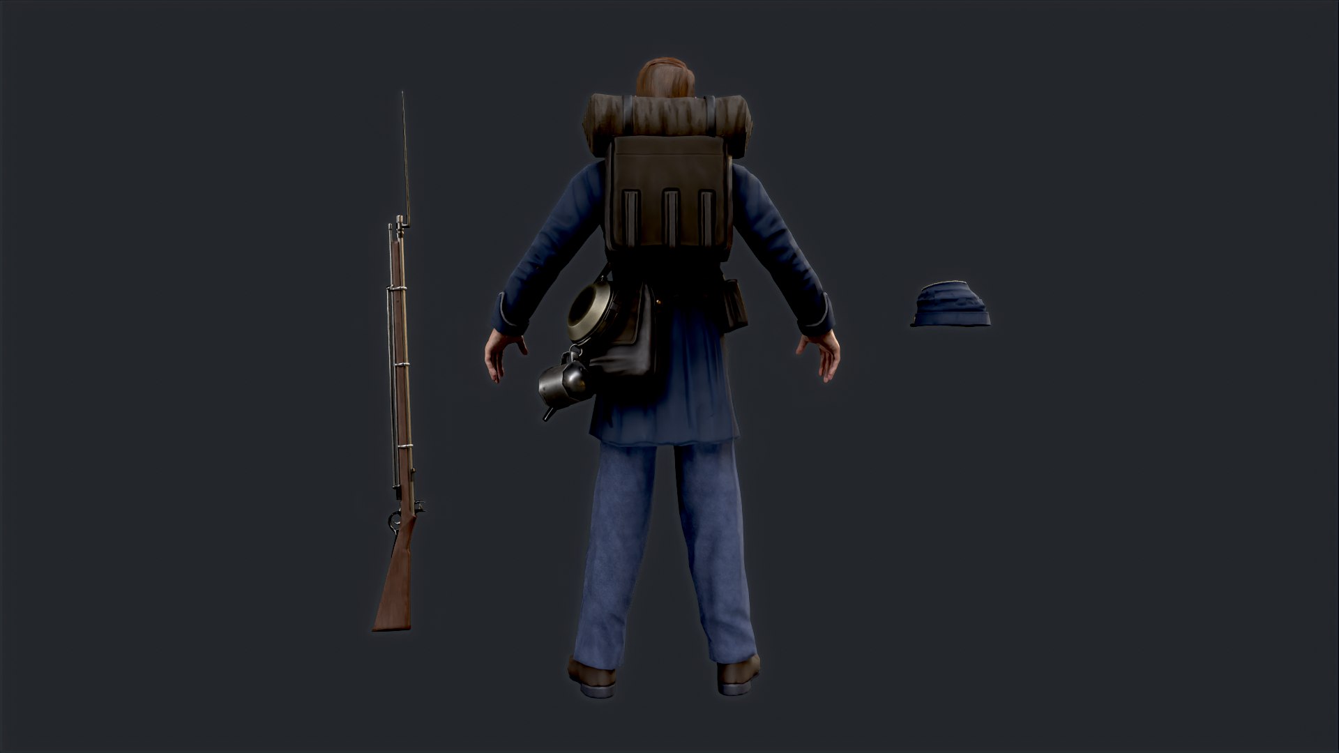 Soldier 4 Model - TurboSquid 2136904