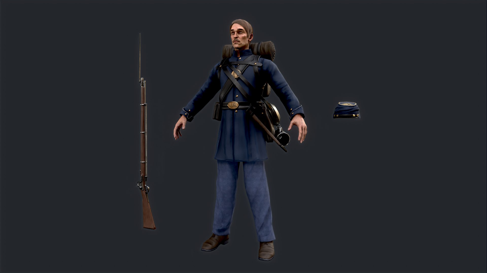 Soldier 4 Model - TurboSquid 2136904
