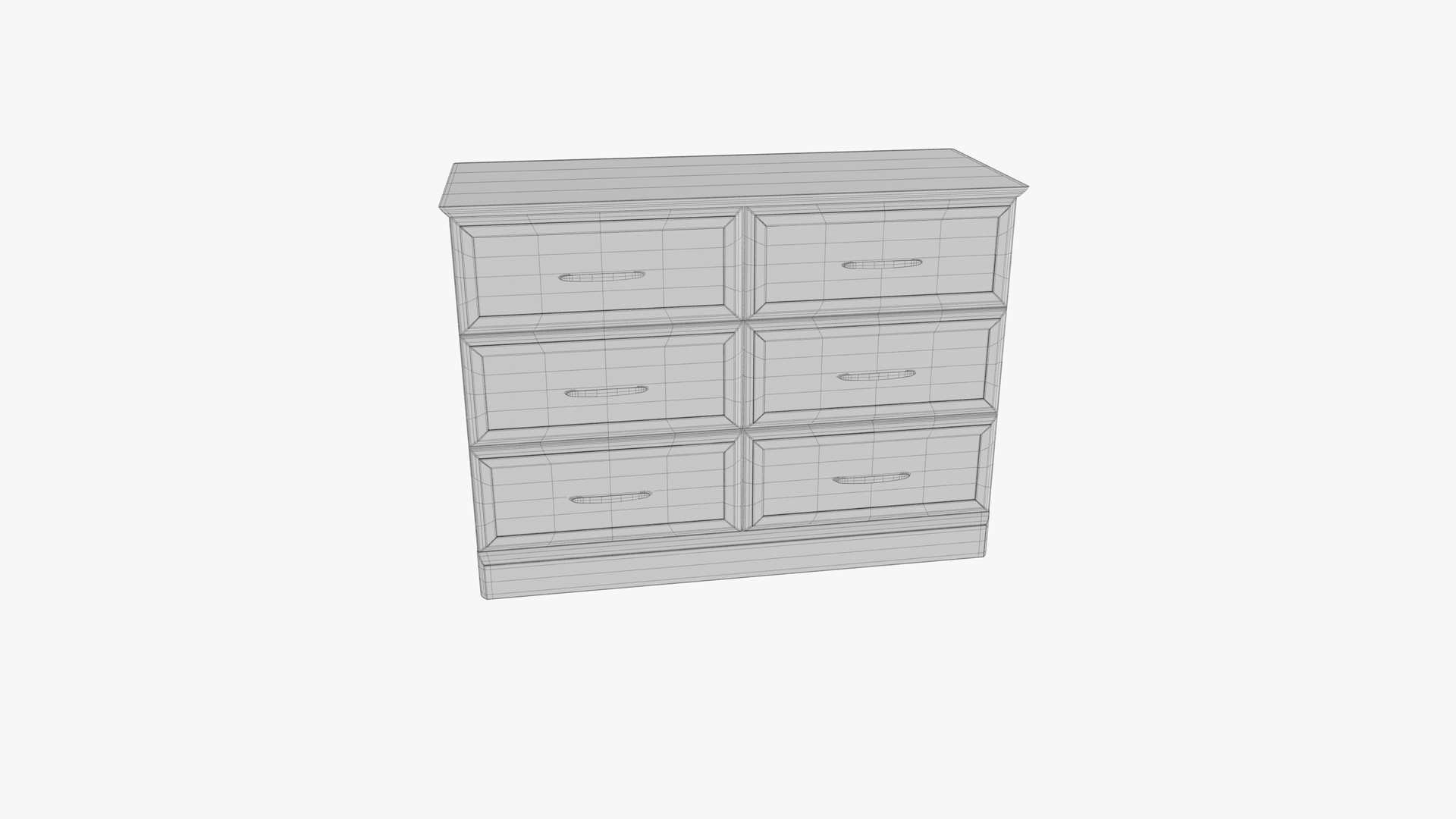 Dresser 3D Model - TurboSquid 1899464