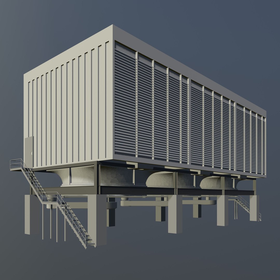 Industrial Building 2023-0005 Model - TurboSquid 2054212