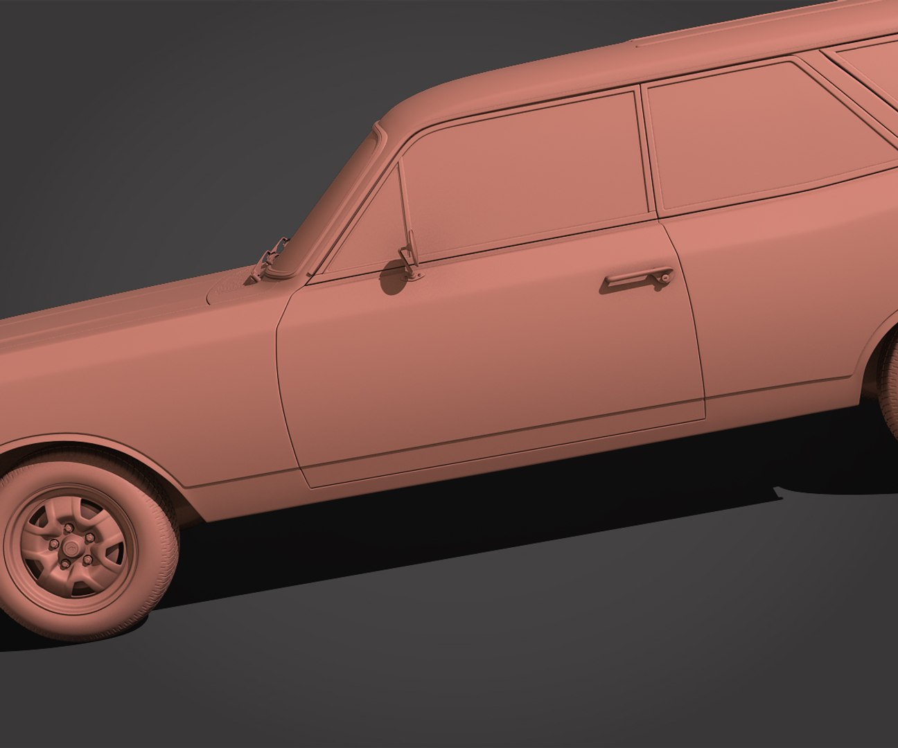 Chevrolet Opala 3d Model