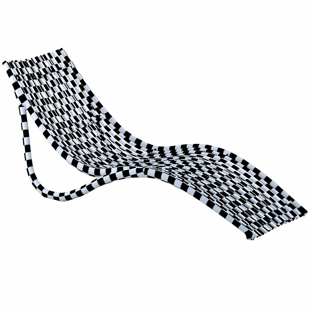 3D Ibiza Sun Lounger By Eugeni Quitllet - TurboSquid 2334776