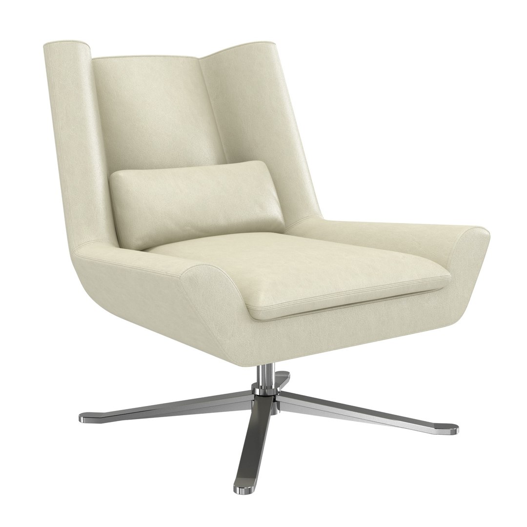 3D Luke Chair American Leather - TurboSquid 2137041