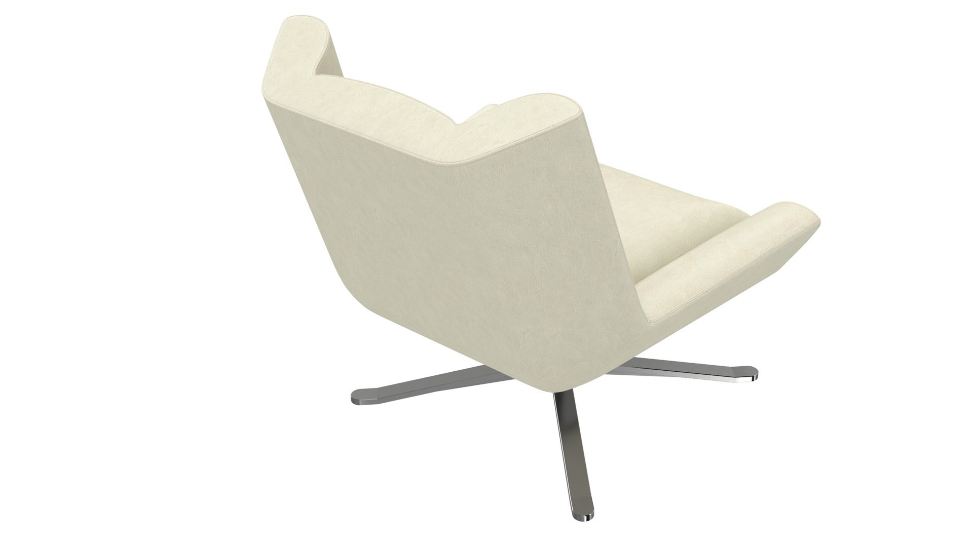 3D Luke Chair American Leather - TurboSquid 2137041