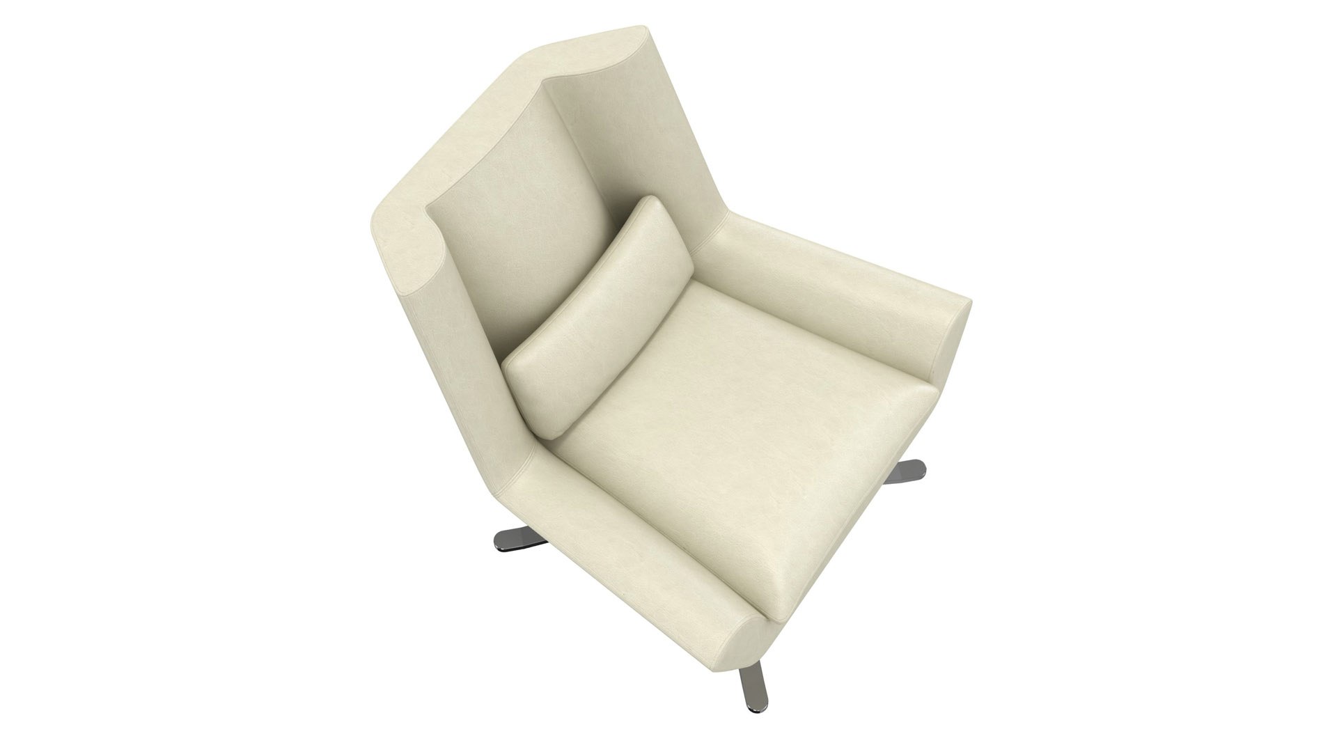 3D Luke Chair American Leather - TurboSquid 2137041