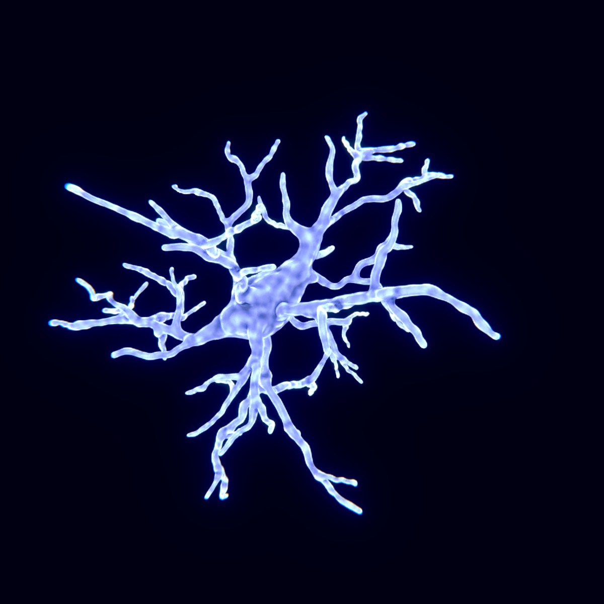 modelo 3d Célula microglial - TurboSquid 1391776