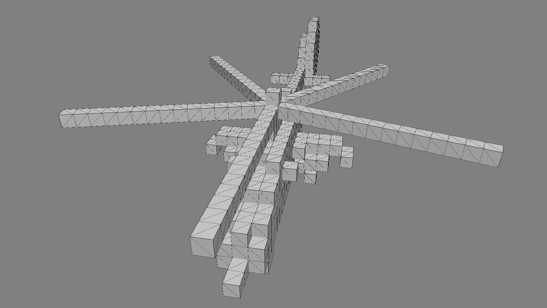 Mi24 Hind - Pixelated 3D Model - TurboSquid 1966686