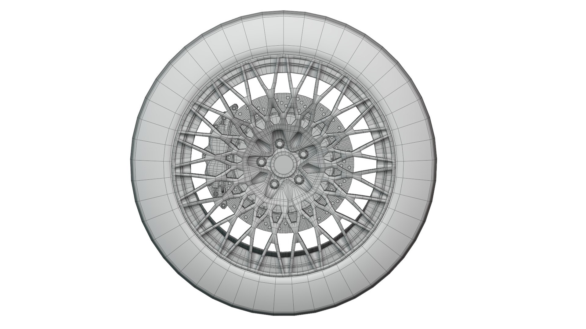 3D Realistic RIM And Tire 03 Subdivision Ready 1K 2K 4K Low-poly 3D ...