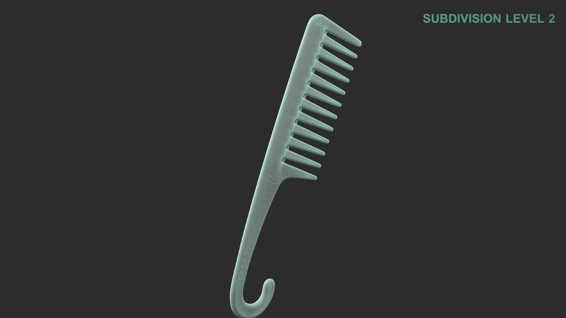 Comb 3D Model - TurboSquid 1997805