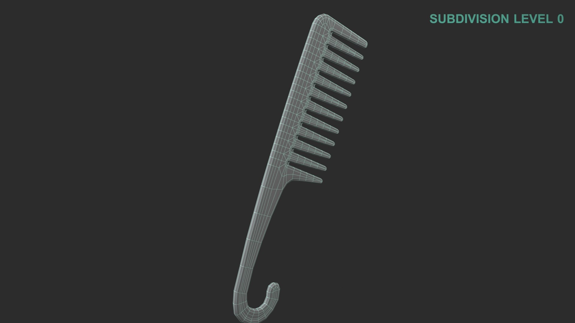 Comb 3D Model - TurboSquid 1997805
