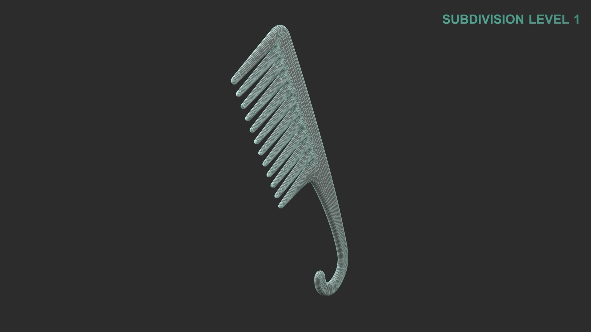 Comb 3D Model - TurboSquid 1997805