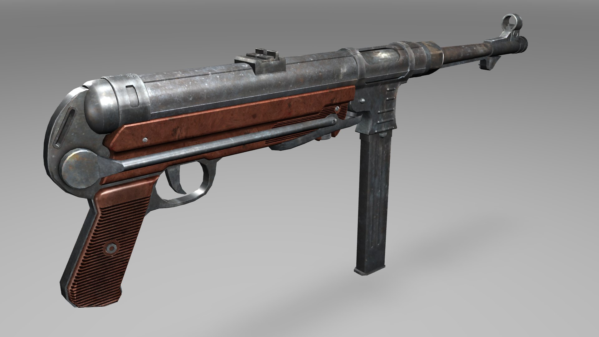 MP40 3D Model - TurboSquid 2198051