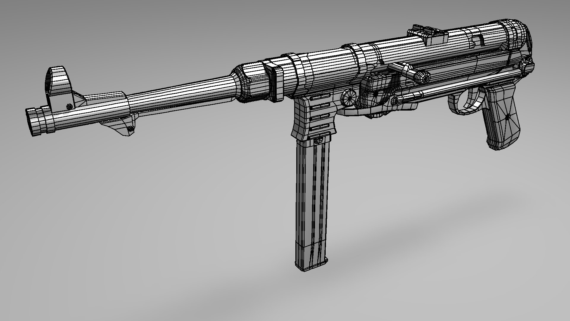 MP40 3D Model - TurboSquid 2198051