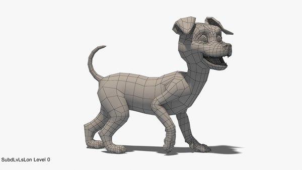 3D character rig dog model - TurboSquid 1330138