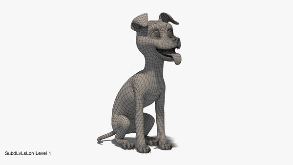 3D character rig dog model - TurboSquid 1330138