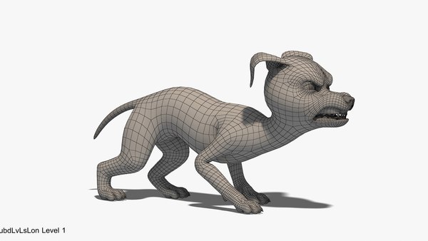 3D character rig dog model - TurboSquid 1330138