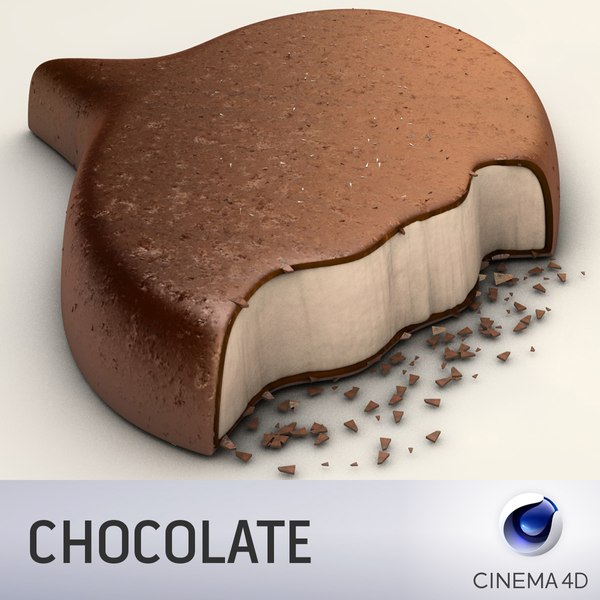 3d speech chocolate