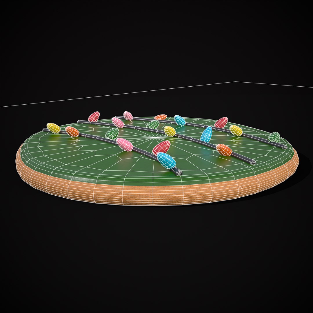 Christmas Lights Cookie Model - TurboSquid 2010643