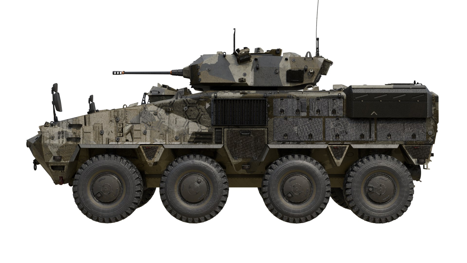 APC Tank 3D Model - TurboSquid 2306342