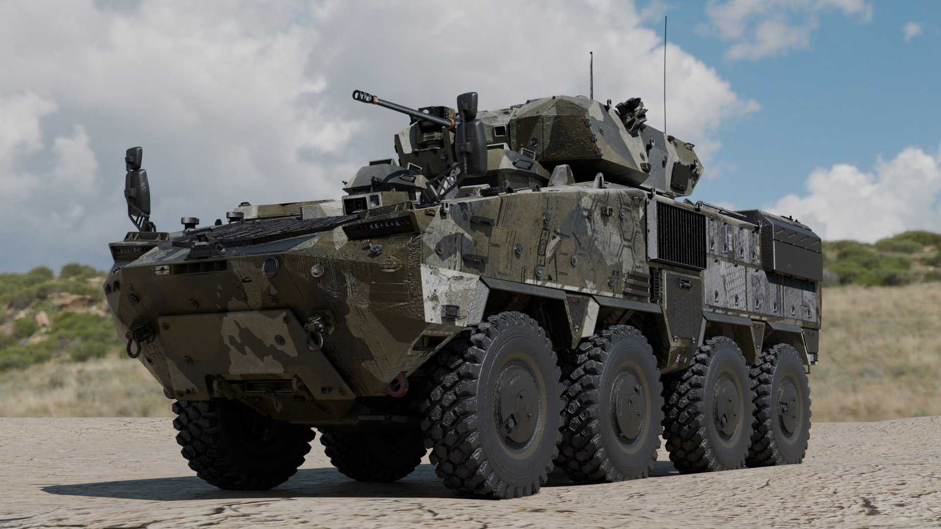 APC Tank 3D Model - TurboSquid 2306342