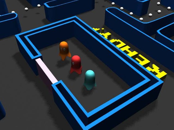 pacman board 3d model