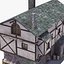 Old Medieval Tavern 3d Model