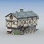 old medieval tavern 3d model