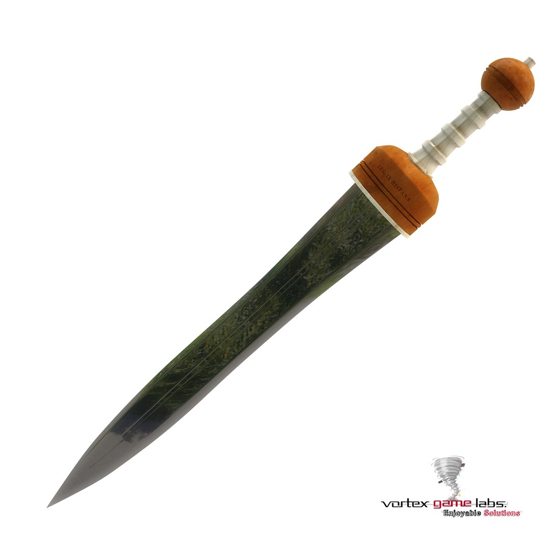 3d roman gladius