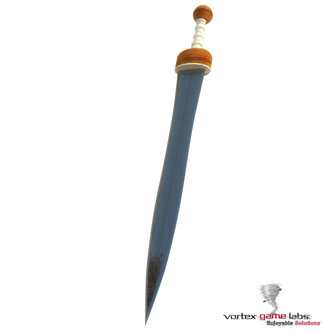 3d roman gladius