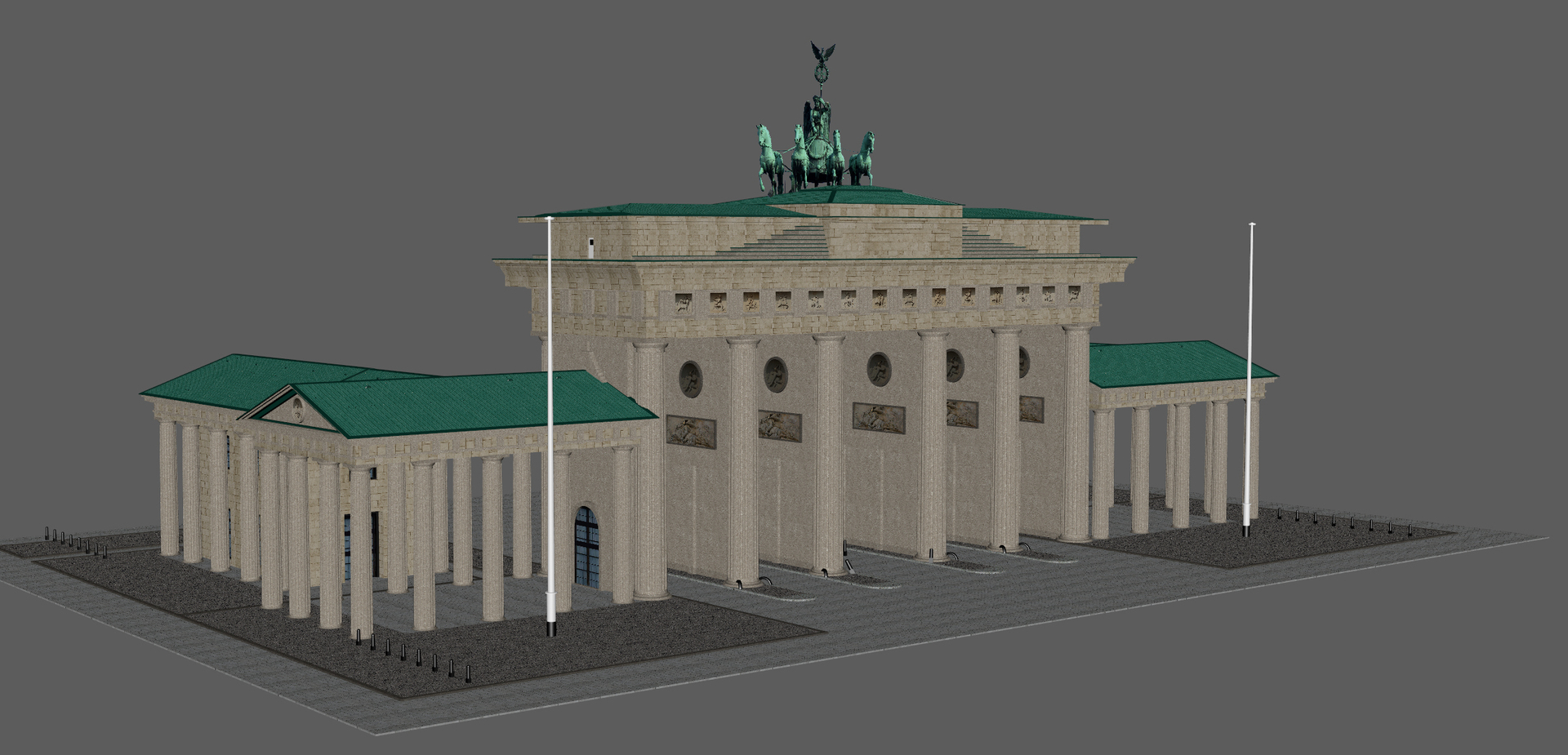 3D model london european famous landmarks - TurboSquid 1314261