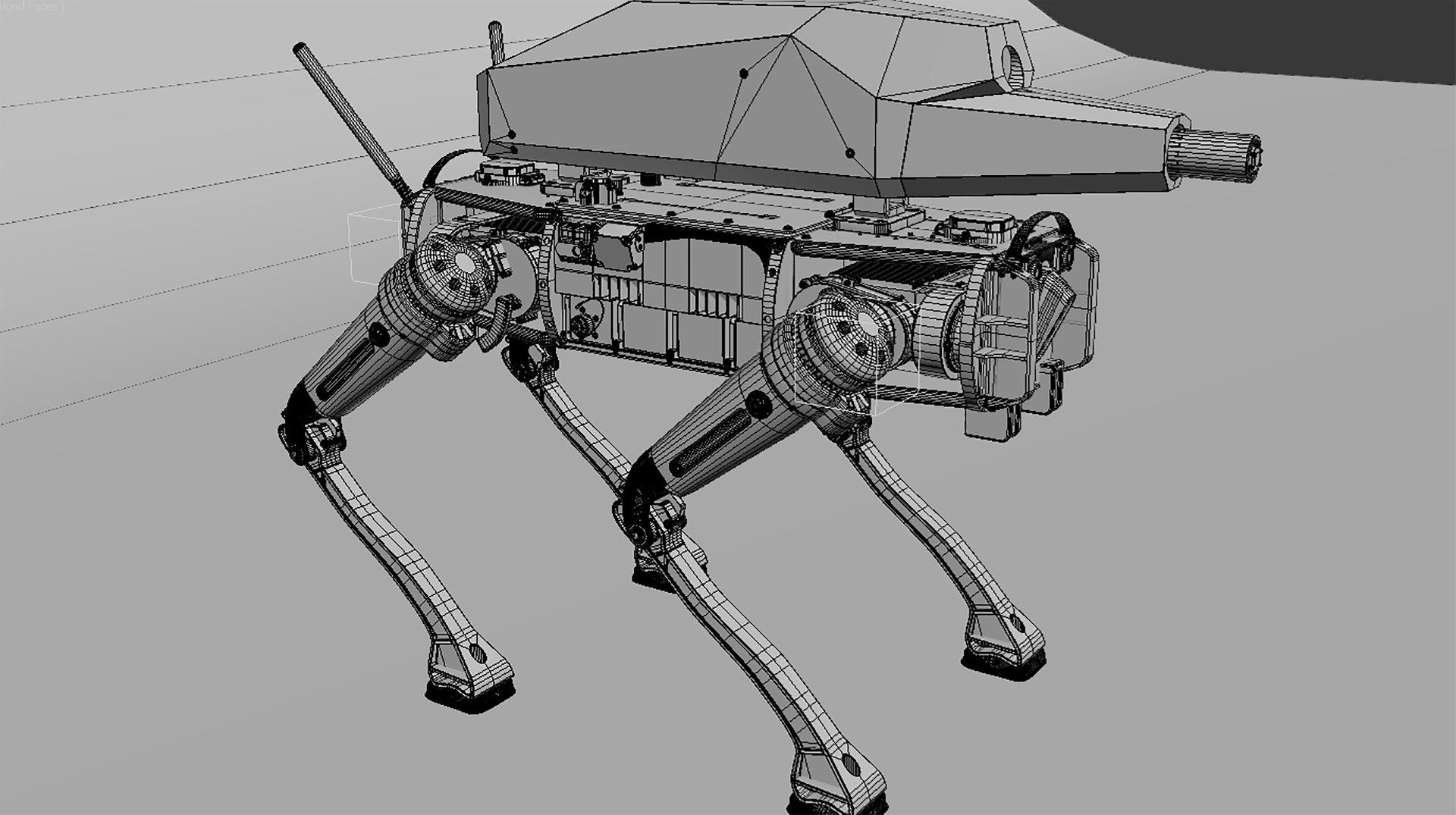3D Military Combat Robot SPUR - TurboSquid 1804112
