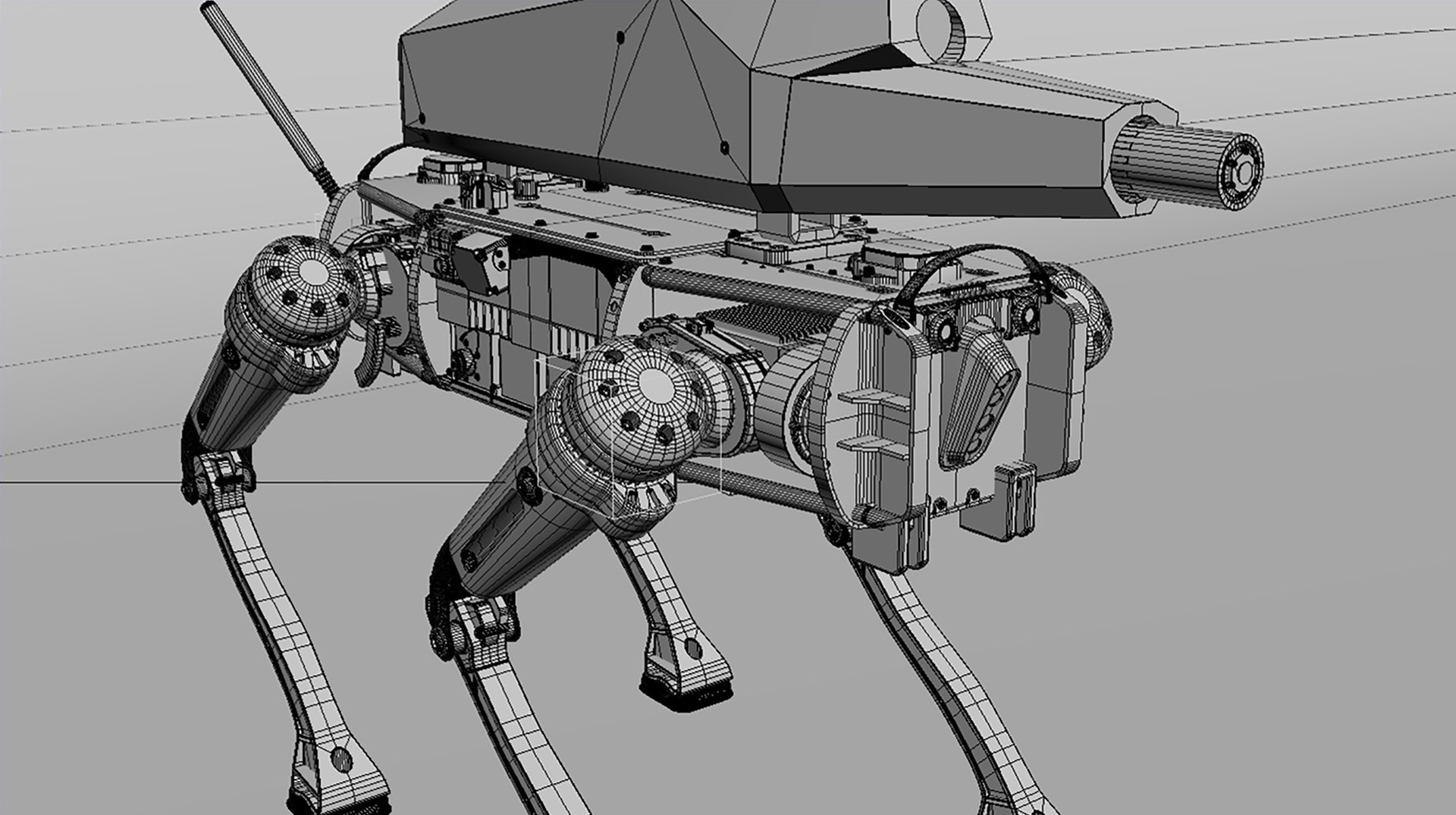 3D Military Combat Robot SPUR - TurboSquid 1804112
