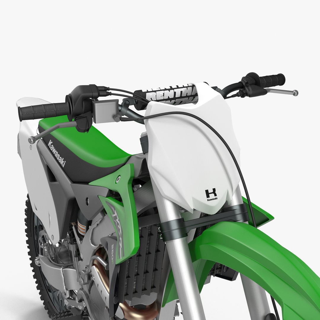 3d Model Of Kawasaki Kx250f 2015