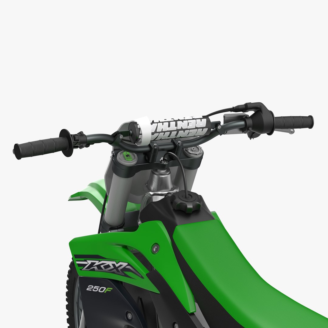 3d Model Of Kawasaki Kx250f 2015
