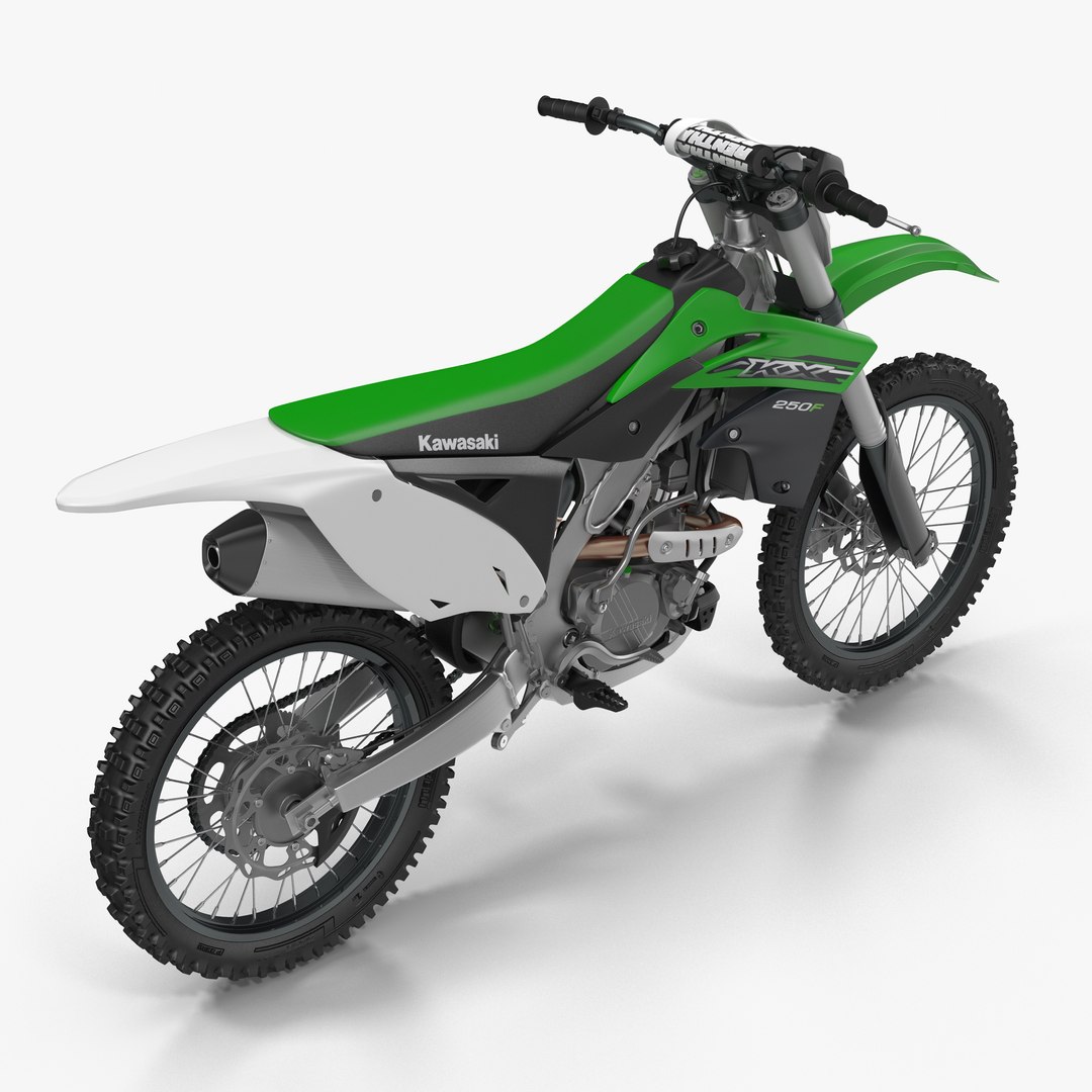 3d Model Of Kawasaki Kx250f 2015