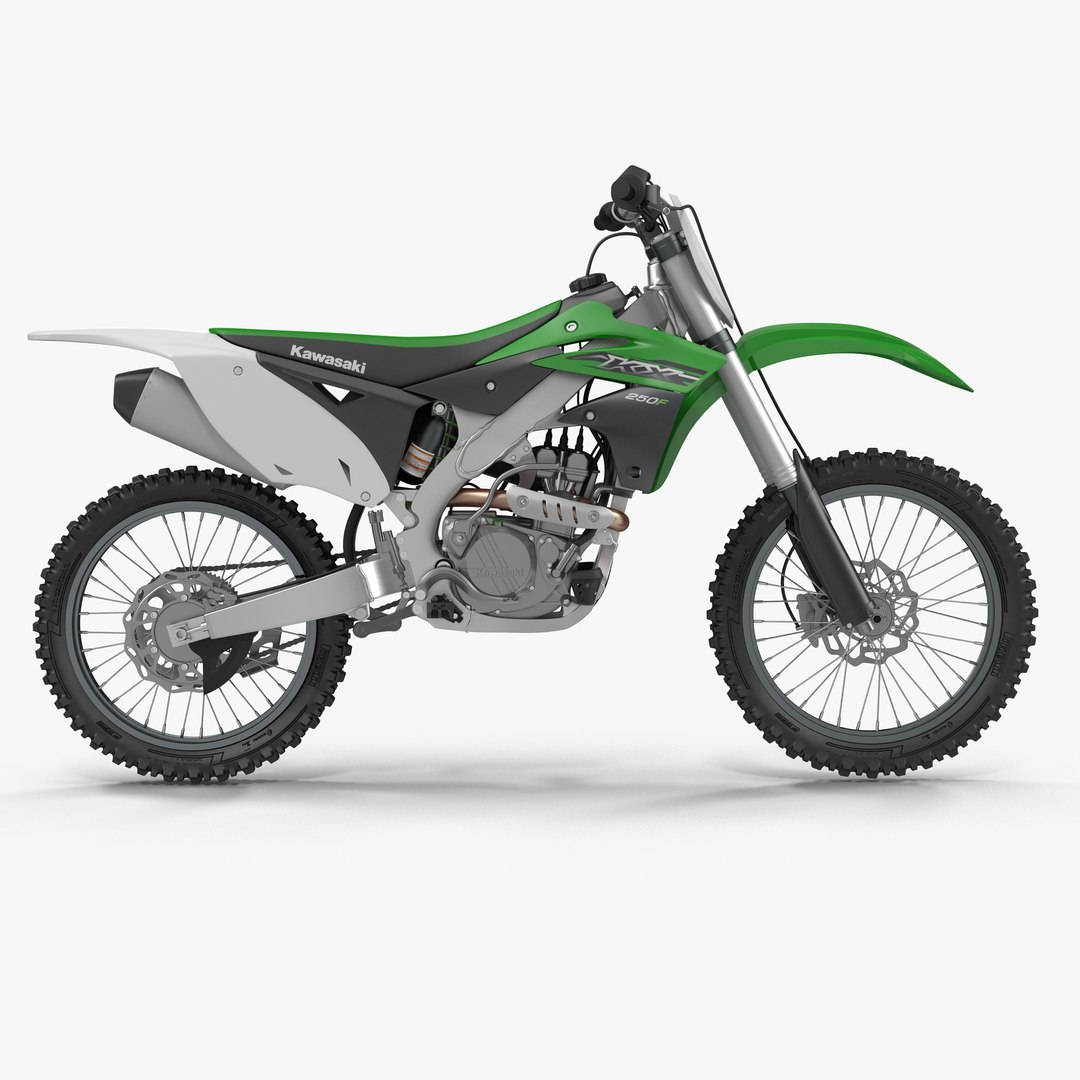 3d Model Of Kawasaki Kx250f 2015