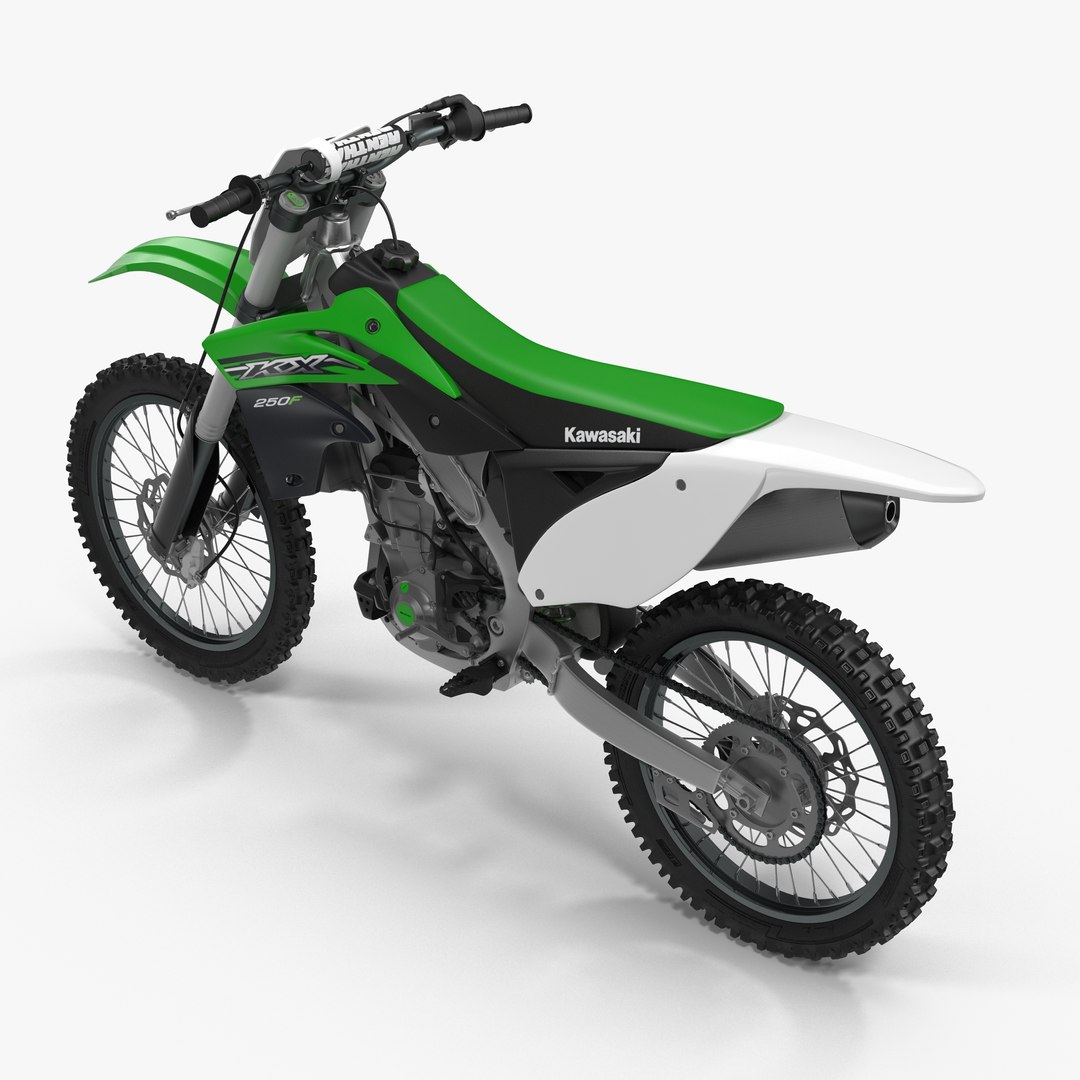 3d Model Of Kawasaki Kx250f 2015